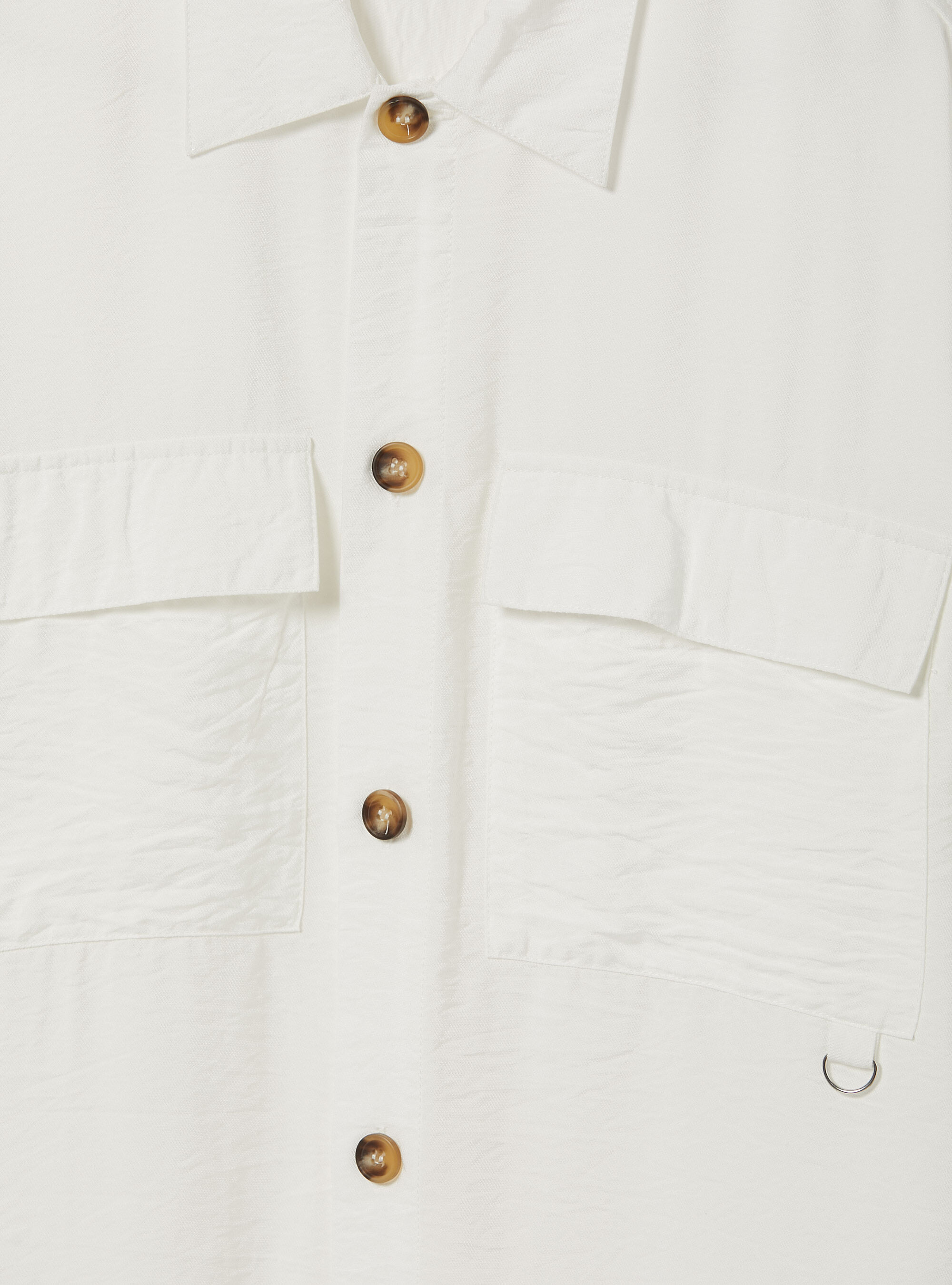 Camicia in twill con tasconi