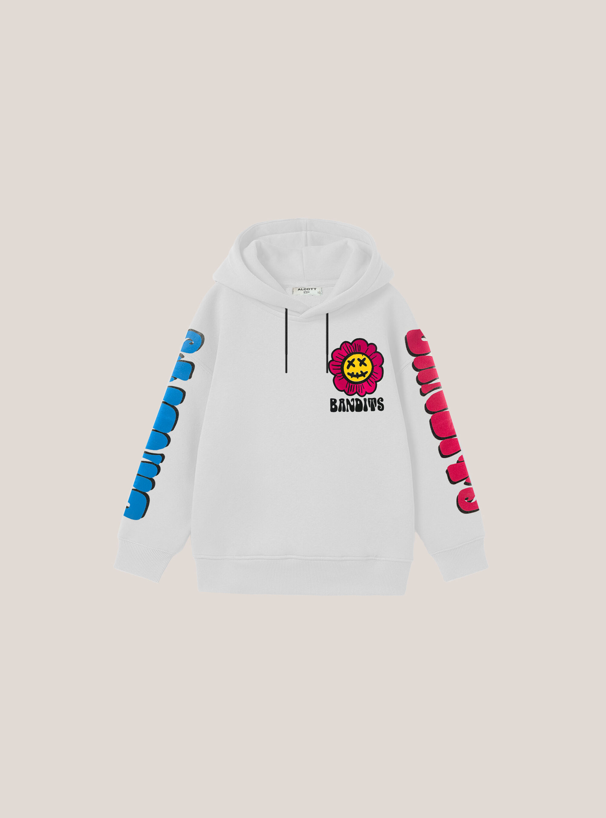 Felpa Mini Me con stampa Smile collection