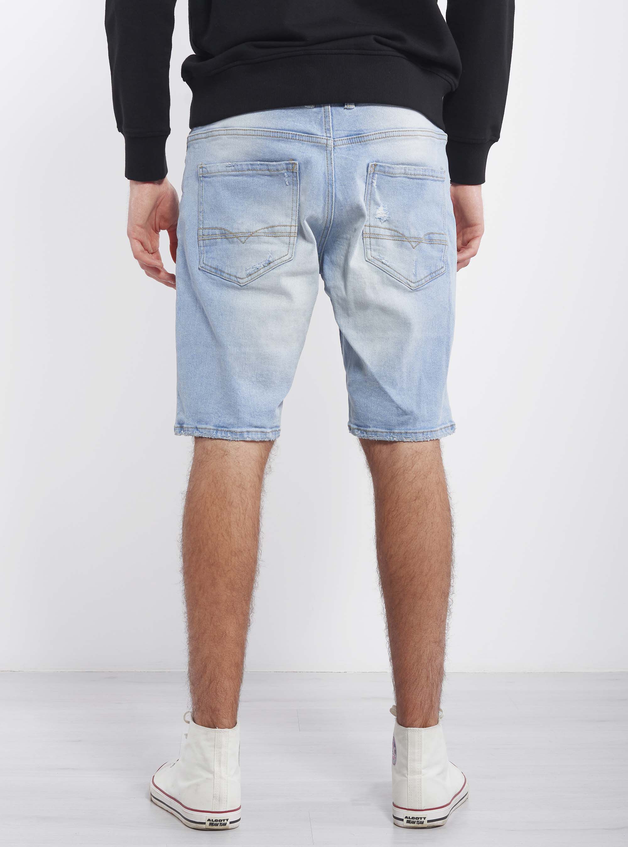 Bermuda in denim slim comfort