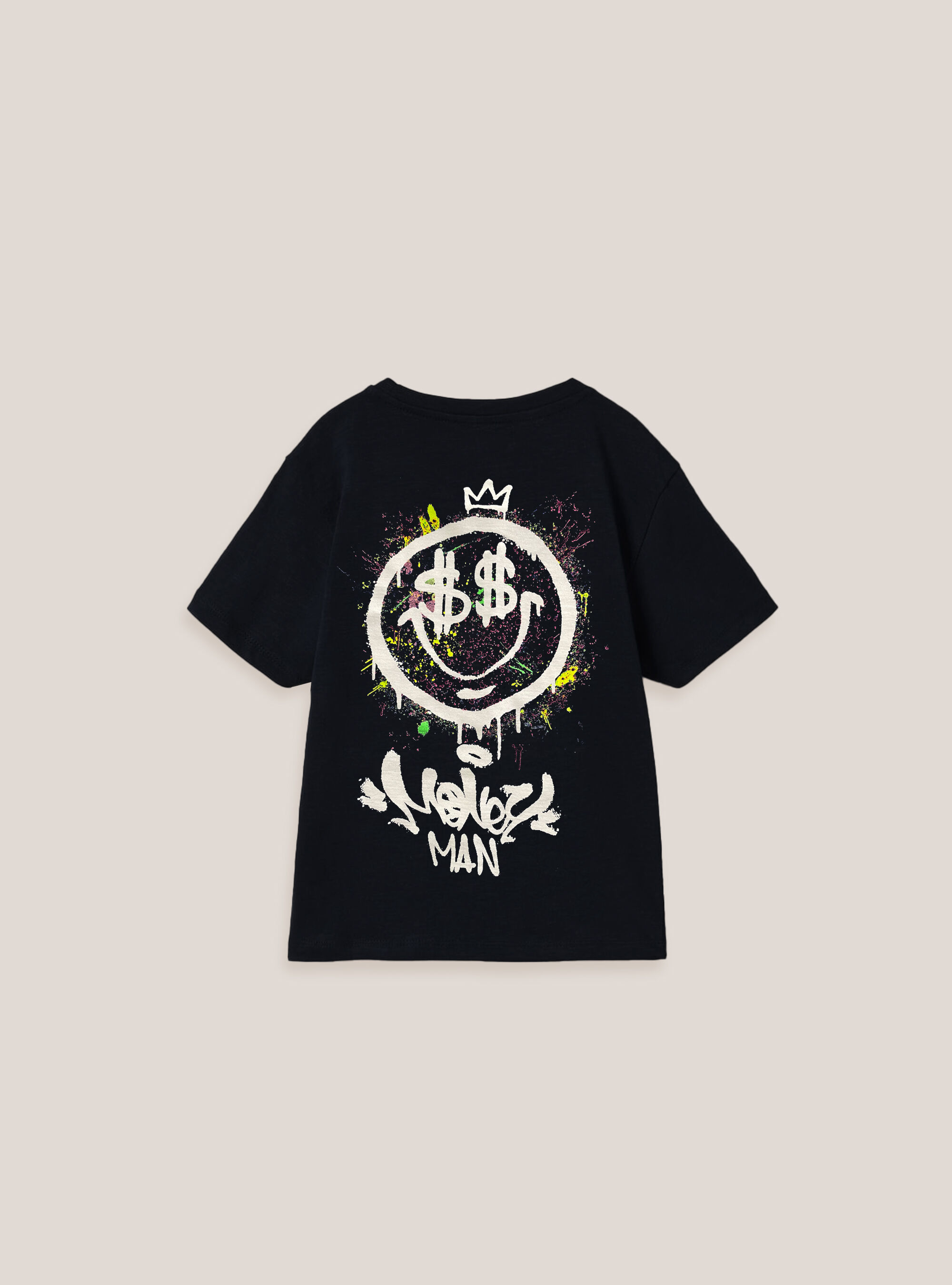 Mini Me T-shirt with Smile collection print