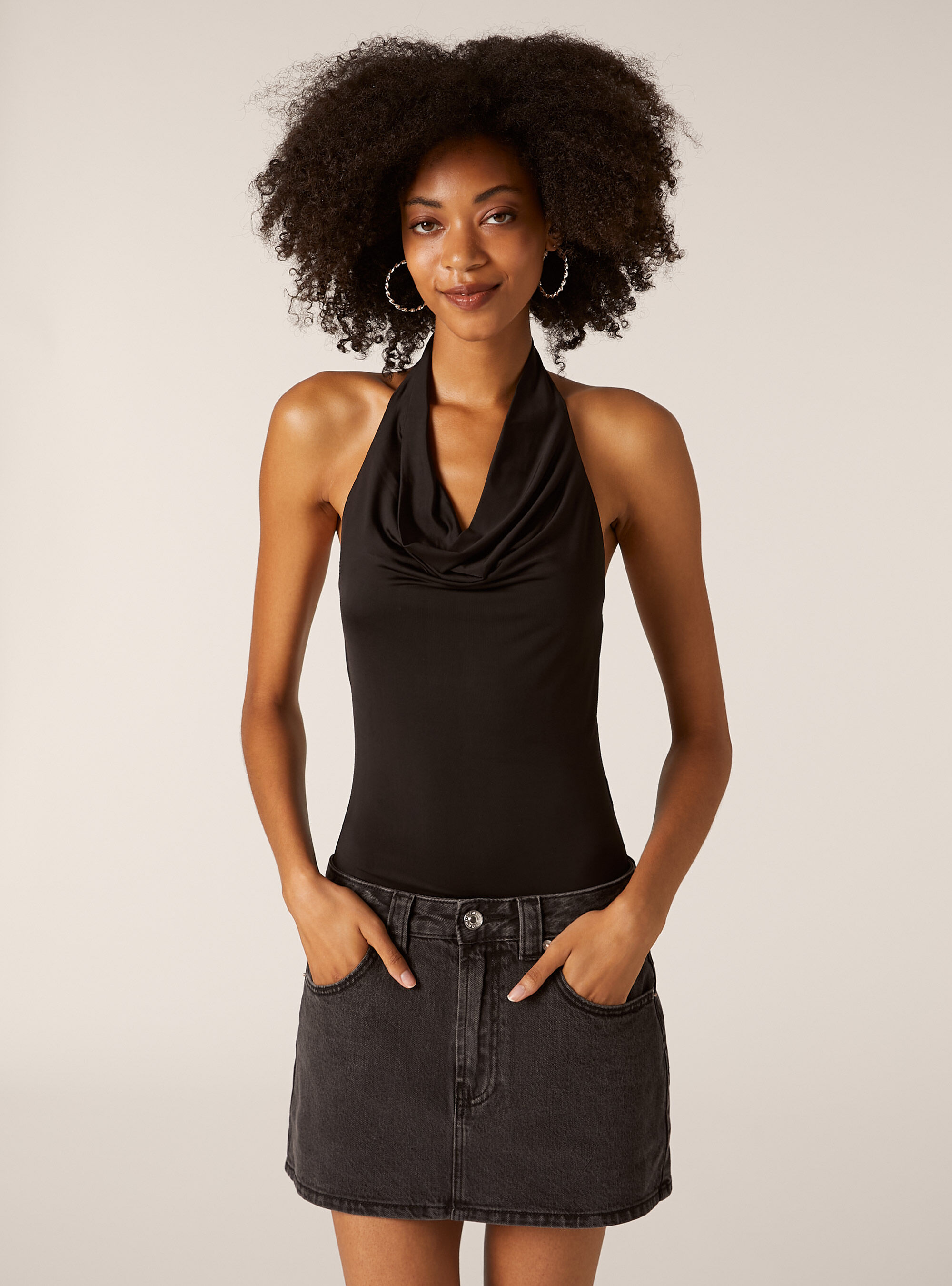 Body elastico con scollo halter | Alcott | Top & Body Donna