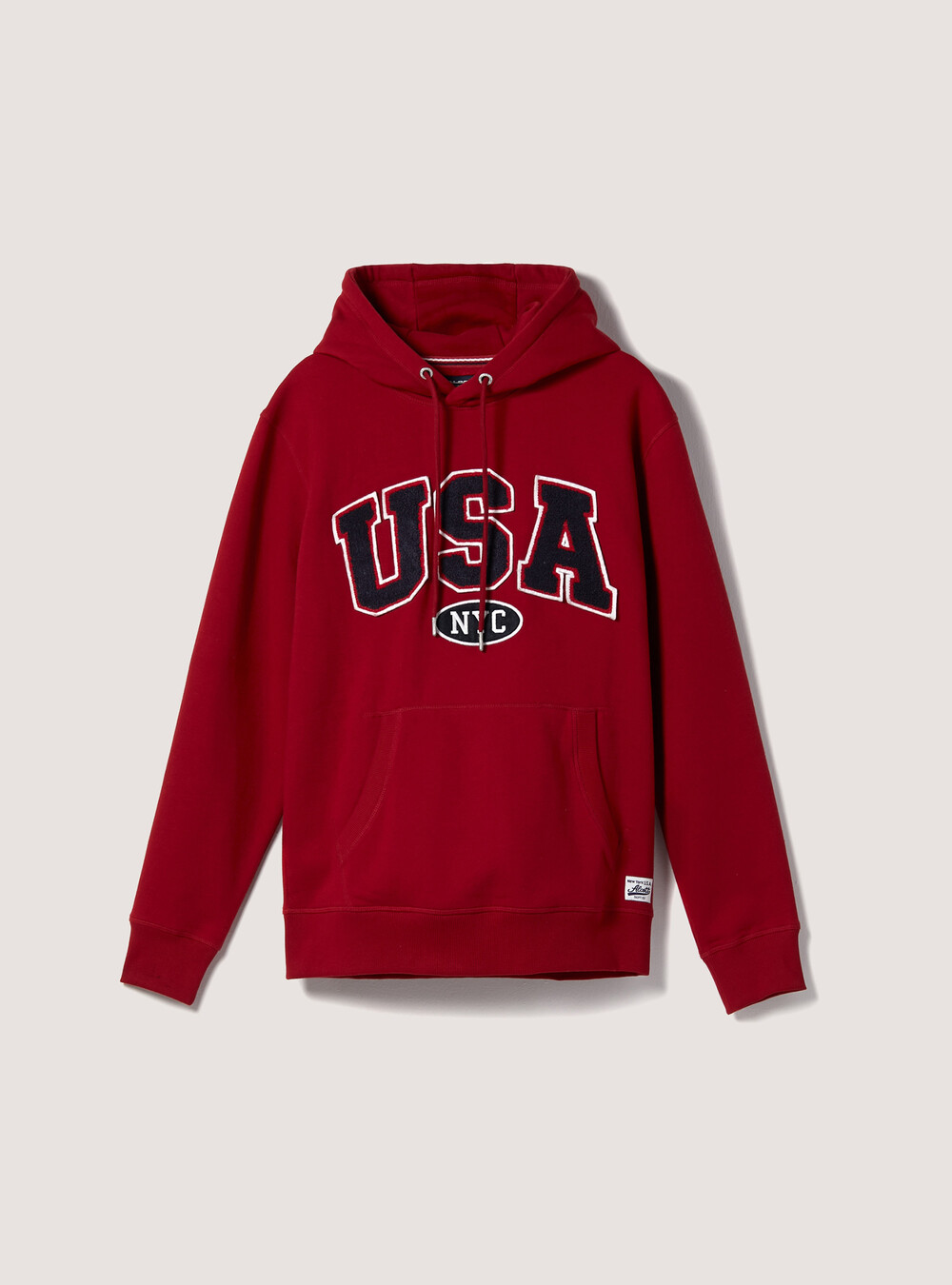 Sudadera Con Parche Y Capucha