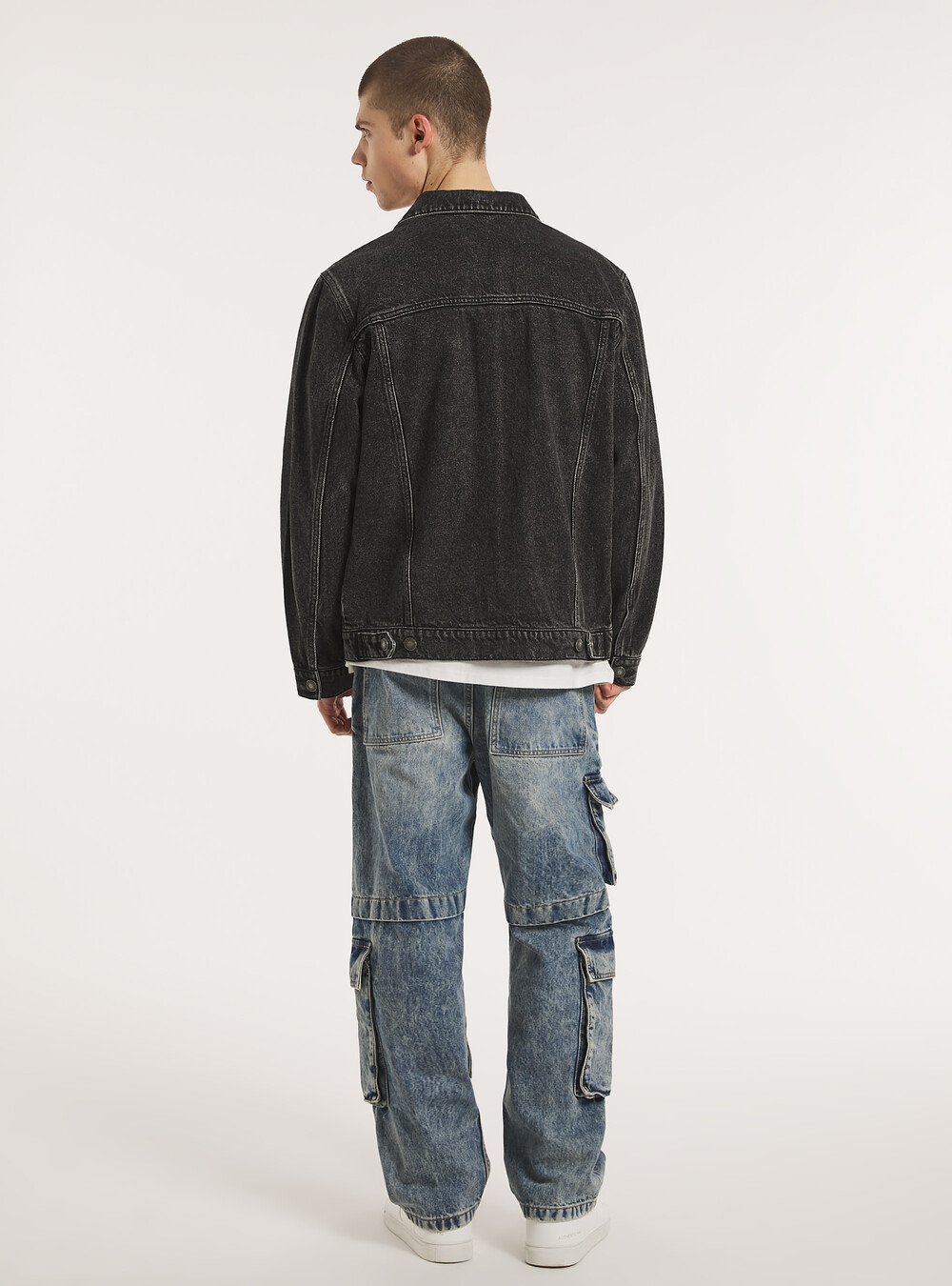 Giubbotto In Denim Regular Fit Alcott Cappotti And Giubbotti Uomo