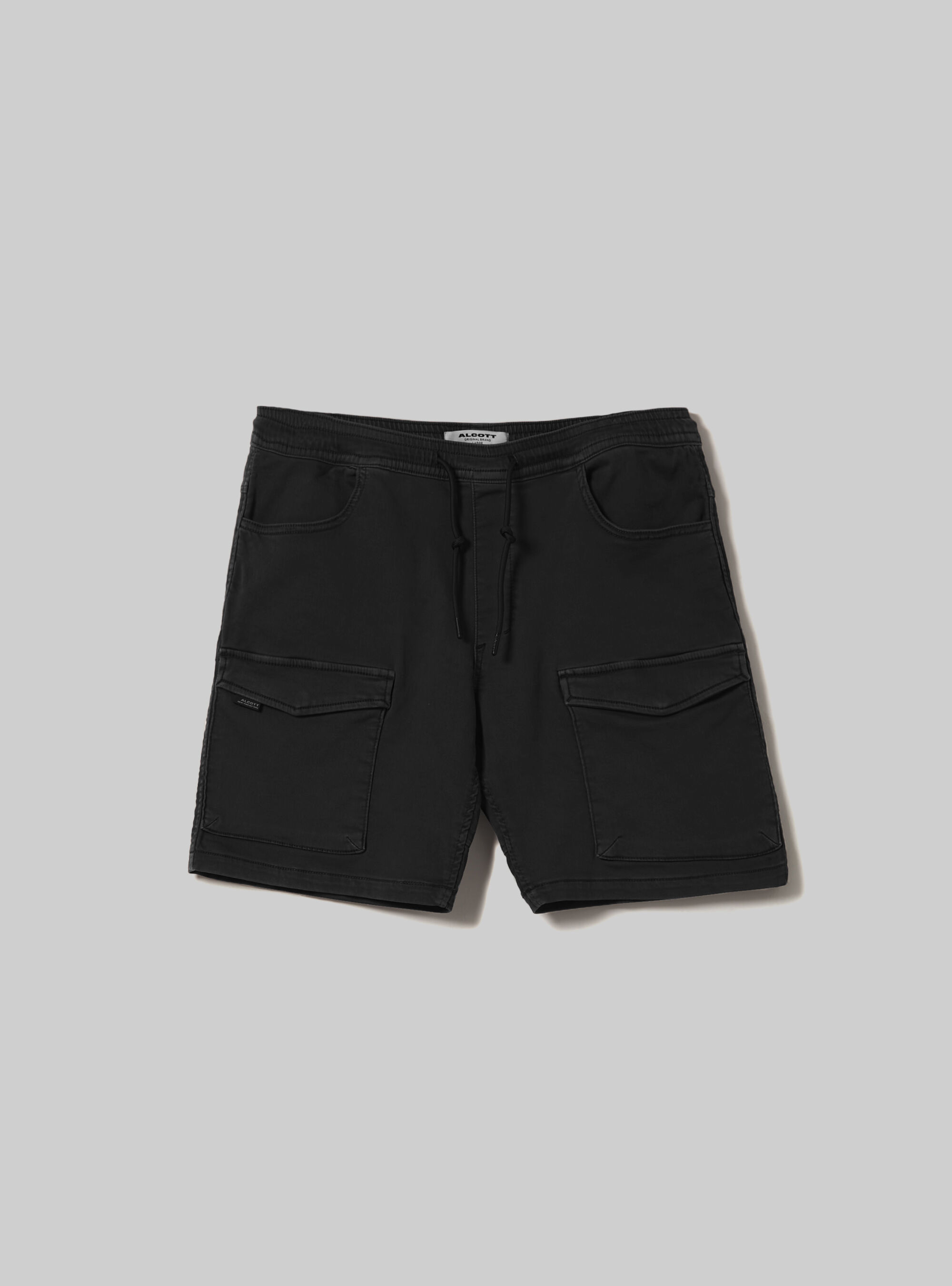 Cotton cargo bermuda shorts