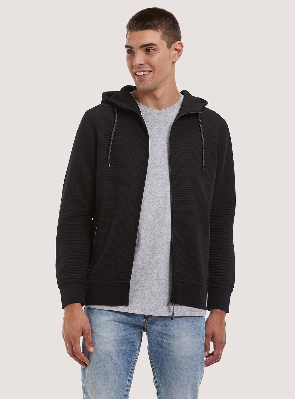 Sudadera Con Cremallera Y Capucha