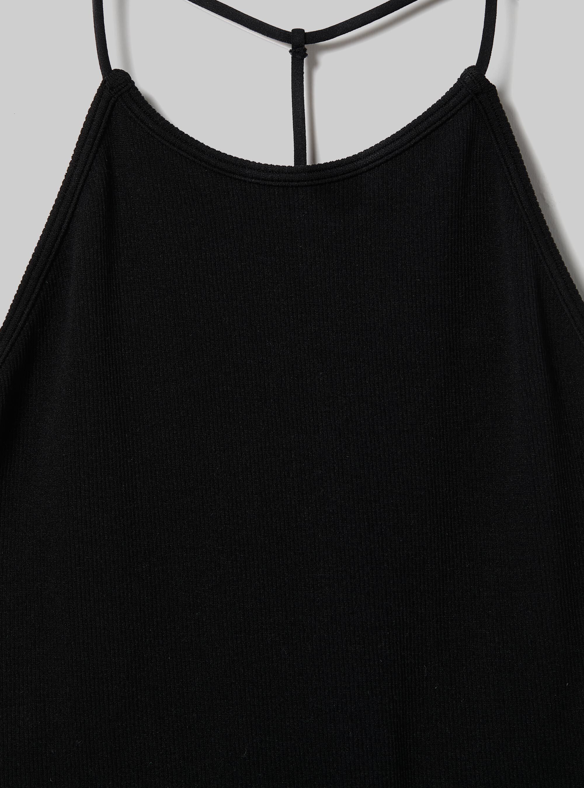 Body halter con scollatura sul back