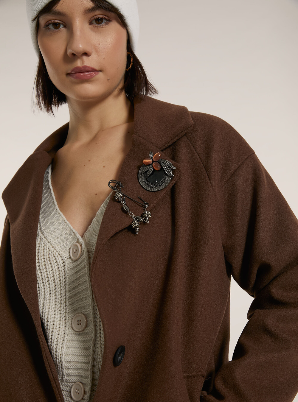 Cappotto Con Spille Alcott Cappotti And Giubbotti Donna