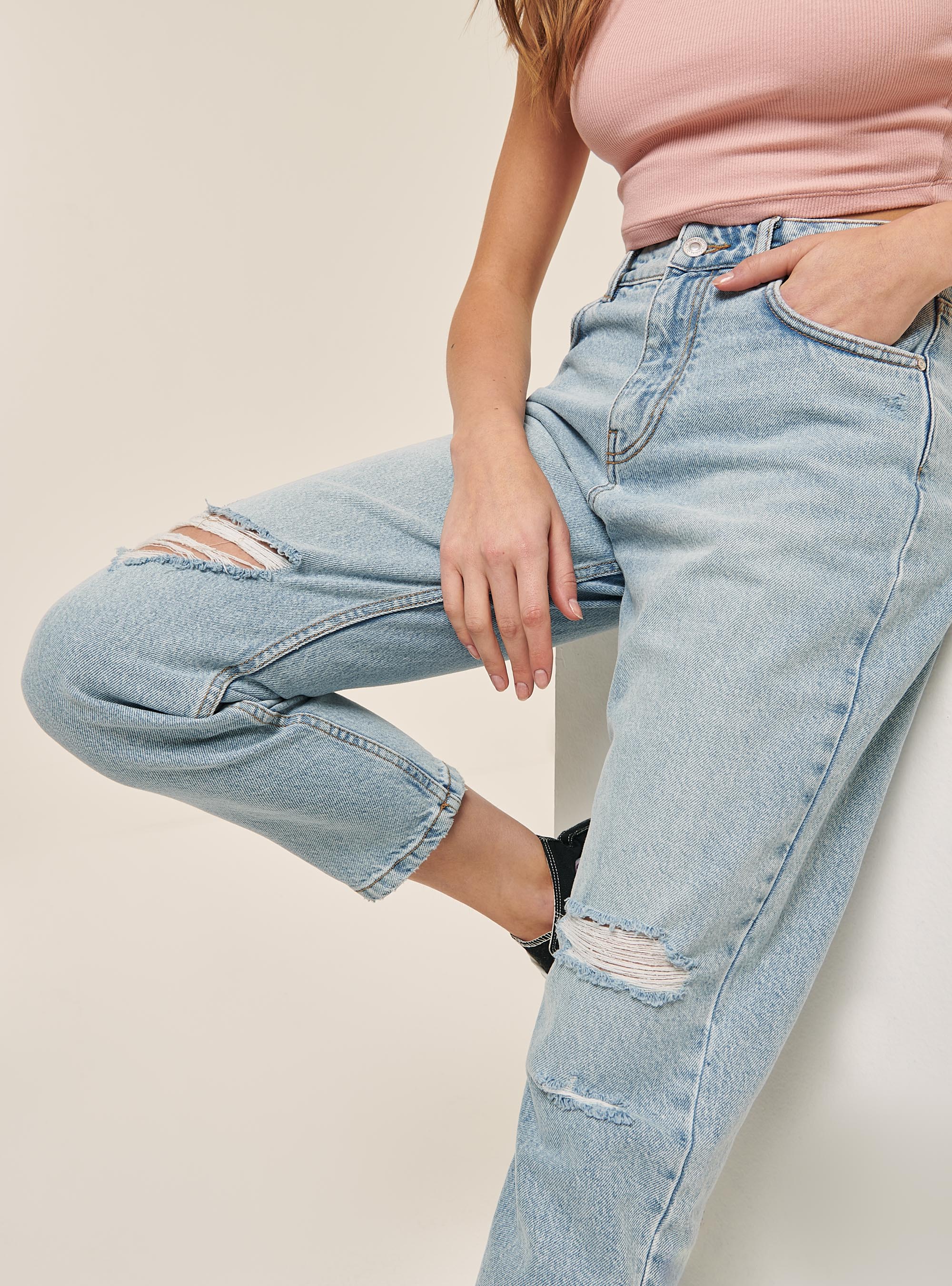 Mom fit jeans