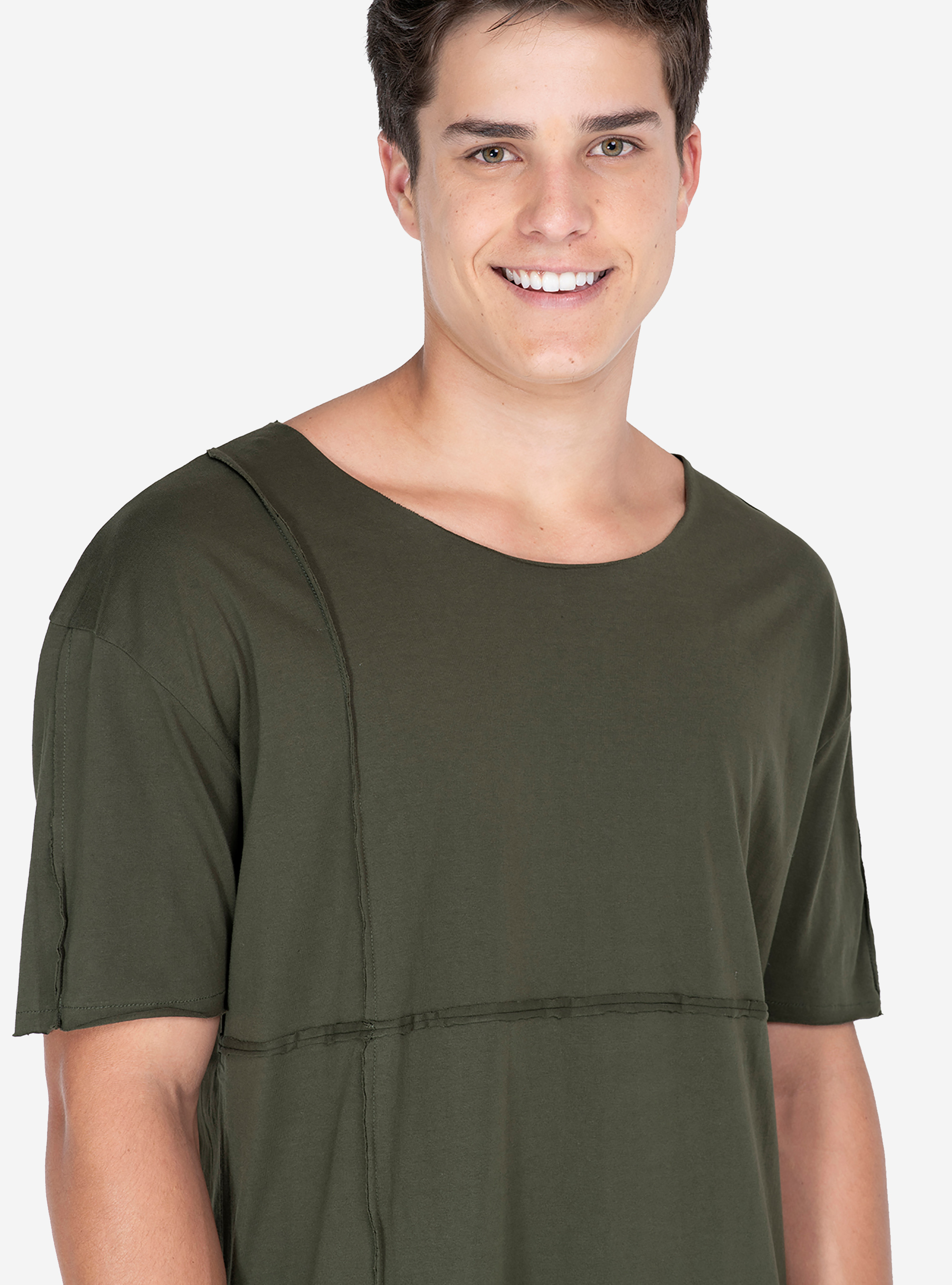 T-SHIRT WITH SPLITS