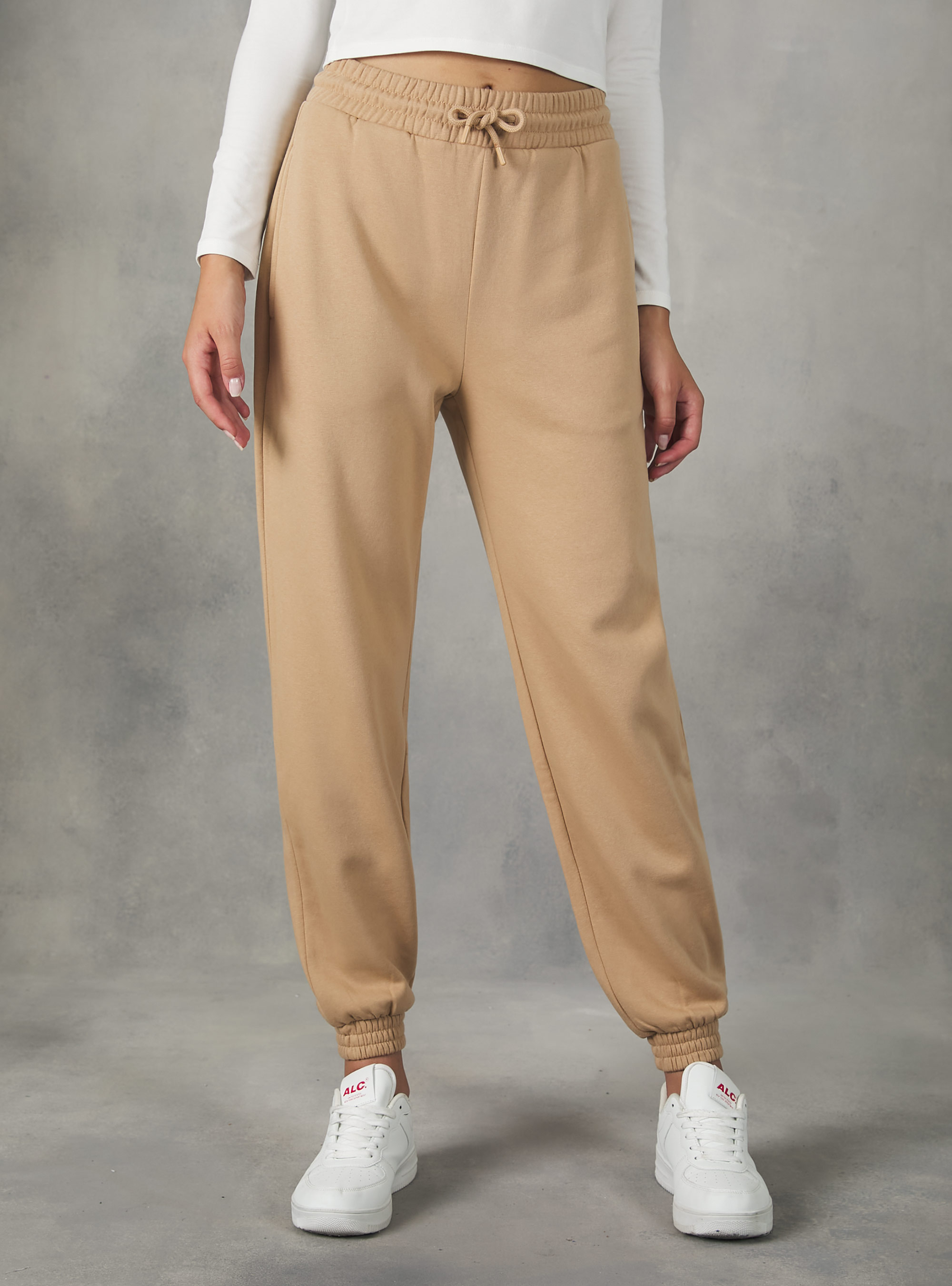 Pantaloni Jogger In Felpa Alcott Pantaloni E Leggings Donna
