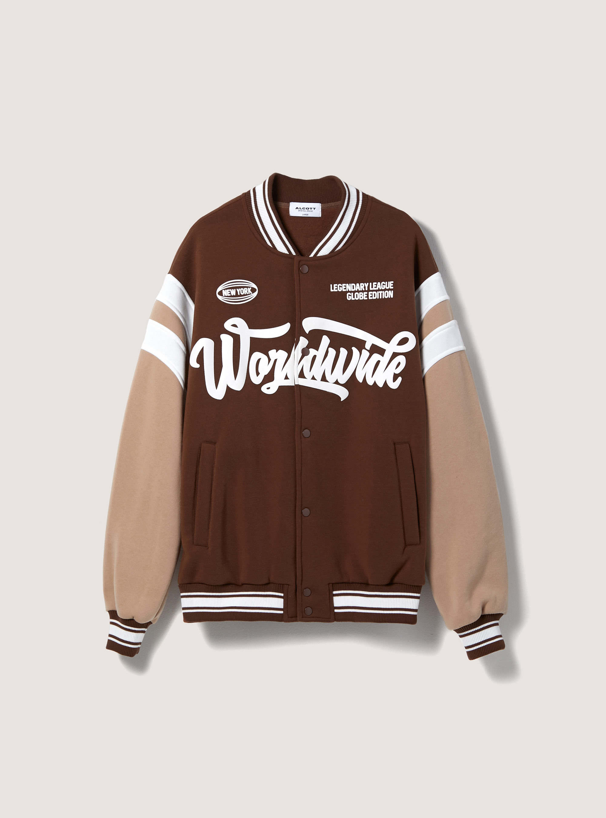 College Bomber Jacket with print